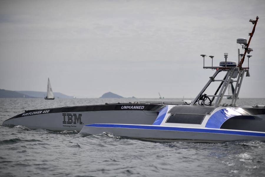 Capaz de pensar y navegar solo, el primer barco inteligente se lanza a ...