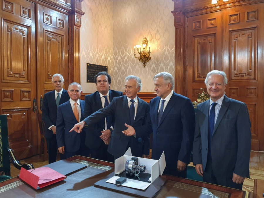 Directivos de la empresa Safran se reunieron con López Obrador ...