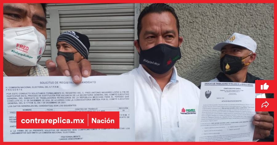 Fred Navarro, se registra como candidato a la Secretaría General del ...