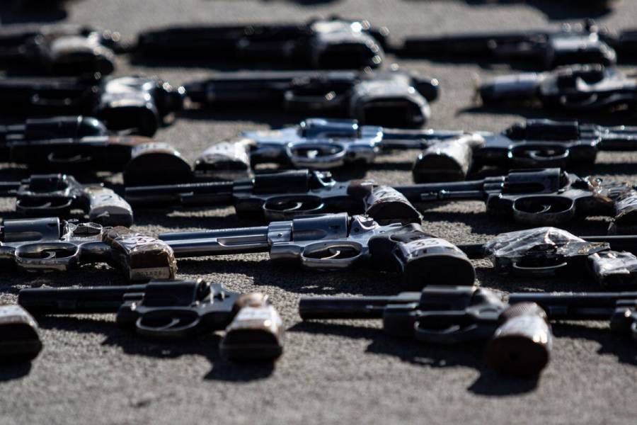 Decomisan mil 710 armas de fuego tras operativos en CDMX - ContraRéplica - Noticias