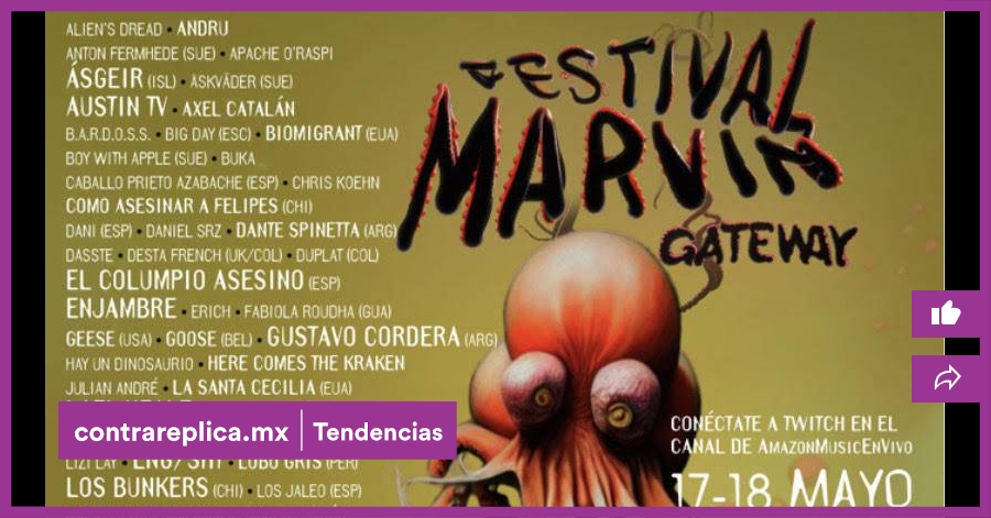 Marvin Gateway revela su line up final: se unen Austin TV, Lng/Sht, Dante Spinetta y más ...