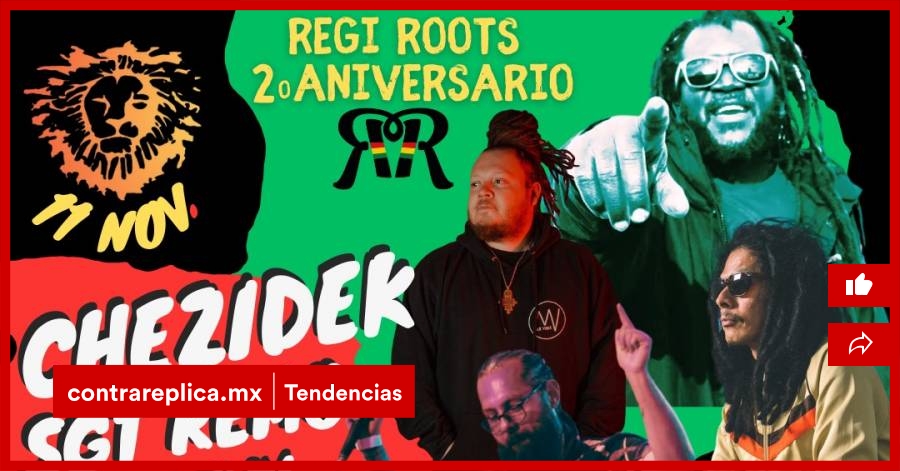 La super estrella de reggae jamaiquino CHEZIDEK en el 2o Aniversario ...