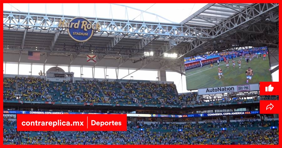 El Hard Rock Stadium, estadio de la final de Copa América, se defiende ...