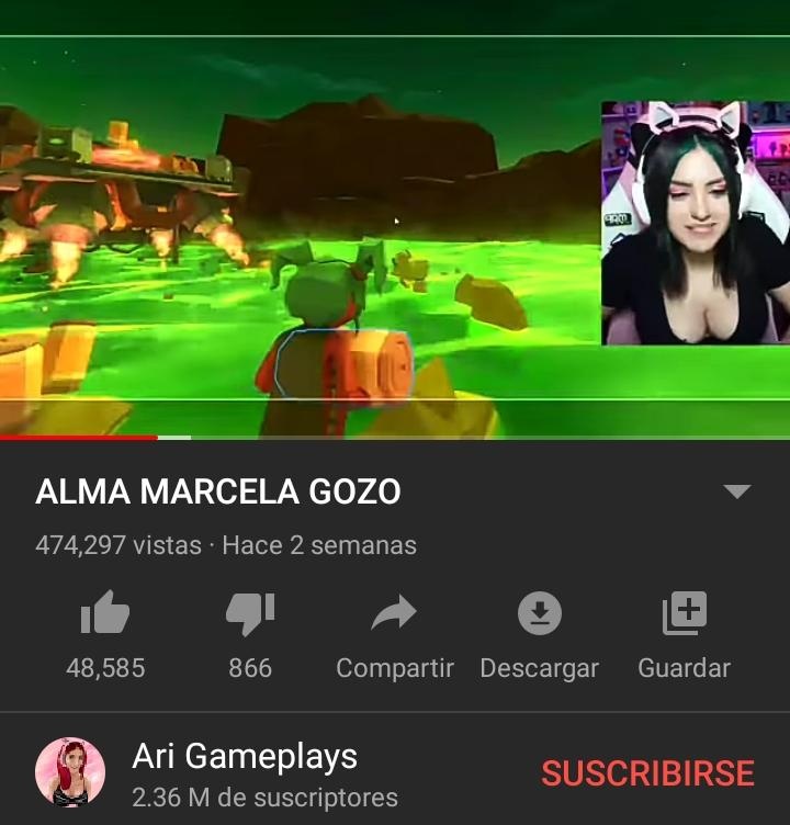 La youtuber Ari Gameplays denuncia “haters” machistas - ContraRéplica ...